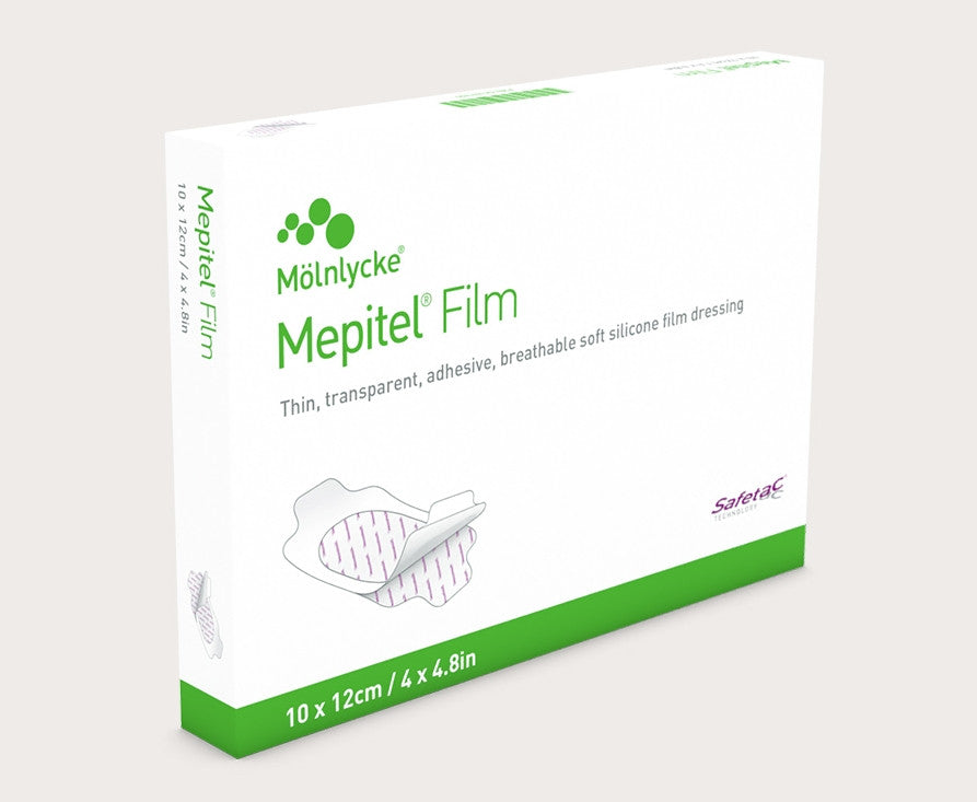 Molnlycke Mepitel Film Transparent Soft Silicone Wound Dressing - All ...