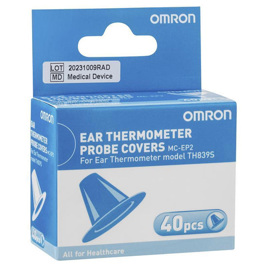 Omron Ear Thermometer Probe Covers, 40pcs/ Pack (TH839S) – KEEPING ...
