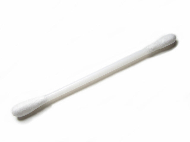Plain Swabs, Cotton Tip, Double Tipped, 75mm - Box of 50 – KEEPING ...