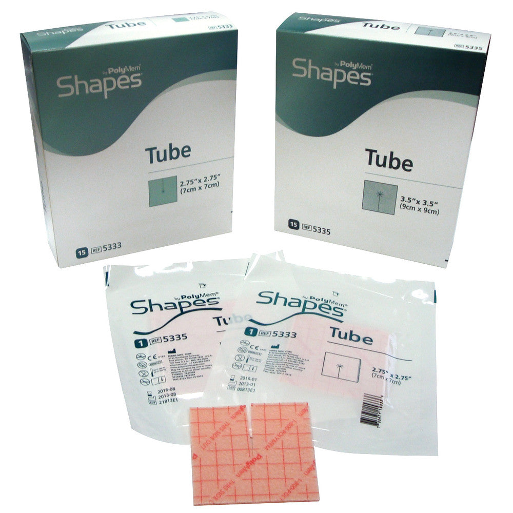 Polymem Tube Shapes Dressing - All Sizes – KEEPING CONTAINED CARE PTY LTD