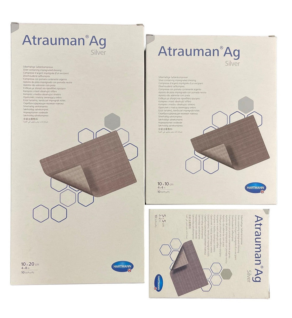 Hartmann Atrauman Ag Silver Wound Contact Layer Dressing - All Sizes ...