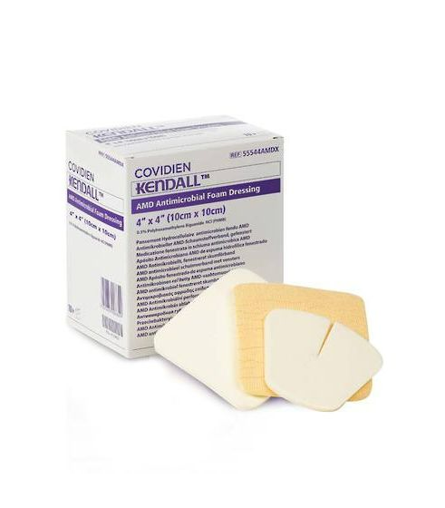 Covidien Kendall AMD Antimicrobial Foam Dressings - All Sizes – KEEPING ...